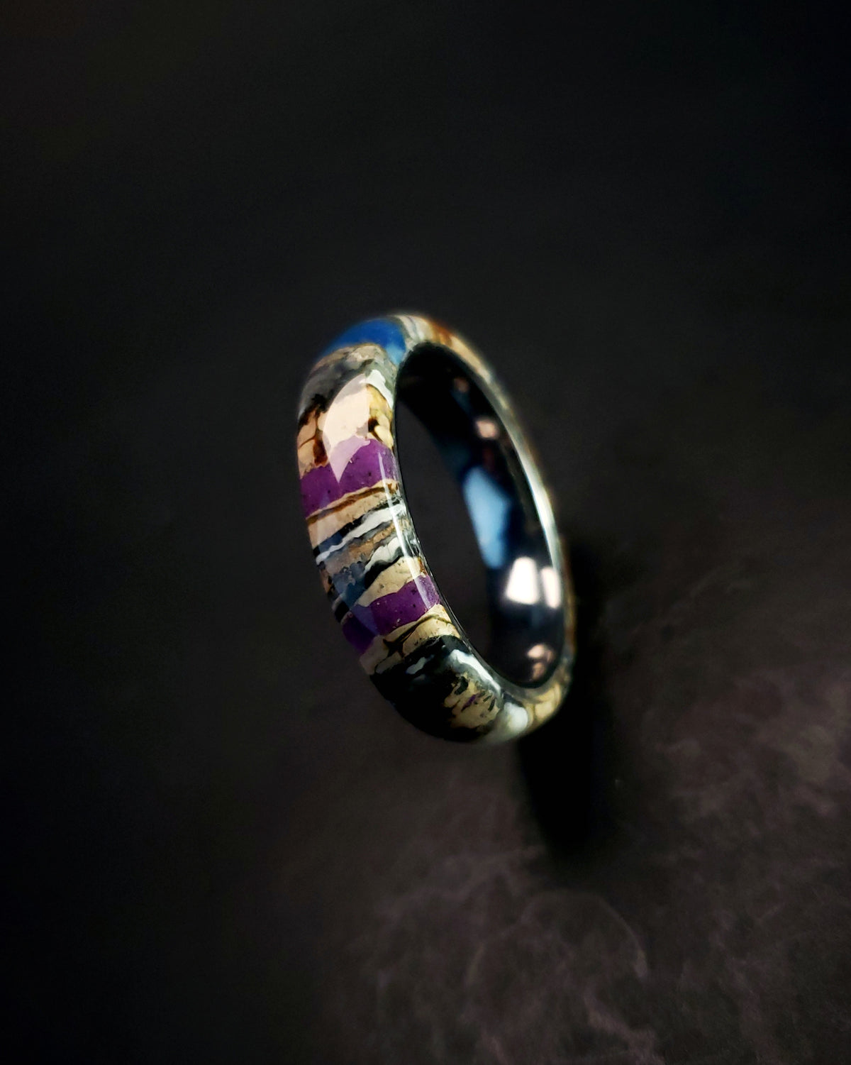 Mammoth Tooth Purple Glow Ring - Celestial Rex